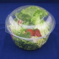 China OEM Customized Shape Disposable Plastic Salad Bowl With Lids for sale