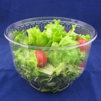 China OEM Customized Shape Disposable Plastic Salad Bowl With Lids for sale
