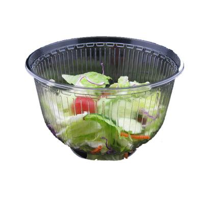 Cina Chiare ciotole eliminabili dei contenitori dell'insalata con i coperchi 18oz 48oz 64oz in vendita