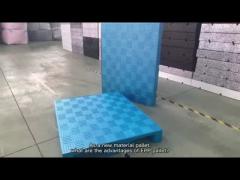 1200*1000*150 EPP Foam Plastic Pallets Loading Logistics And Transportation