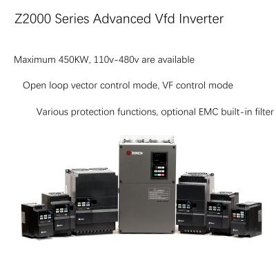 China AC 220v 380v Vfd Frequency Inverter Variador De Frecuencia Low voltage for sale