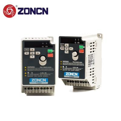 Κίνα VFD 220v Inverter ZONCN μεταβλητής συχνότητας 1hp 2hp 50hz 60hz με RS485 προς πώληση