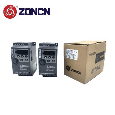 China ZONCN Original NZ100-1R5G-2 VFD 220v Single Phase 1.5kw 2hp Variable Frequency Drive for sale