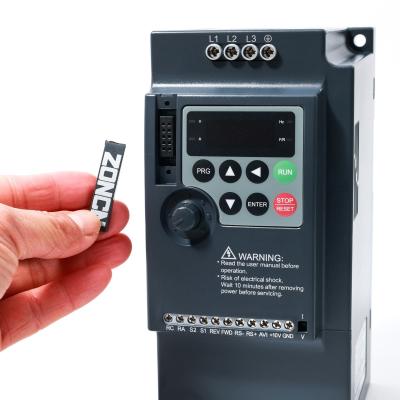 China VFD 380v Inverter 5 pk 7 pk Vector Control Variable Frequency Drive 4kw for sale
