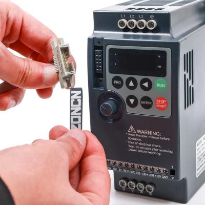 China OEM Vector Control Variable Frequency Drives VFD 220v 380v Frequency Inverter for sale