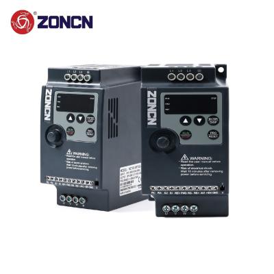 Китай Малогабаритный инвертор 220 В однофазный, трехфазный выход 0,75 кВт 1,5 кВт, преобразователь частоты VFD продается