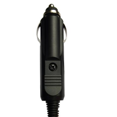 China Factory Laptop Car Charger 12v 1m Black Durable Car Charger Fast Charging Car Cigarette Charger for sale