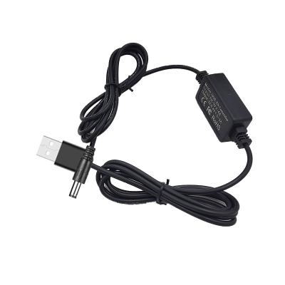 China To 12v Dc Power Step up Converter Router Cable USB 5V to 12V Converter LC Factory Production DC 55*25 Shenzhen High Speed WOYUAN for sale