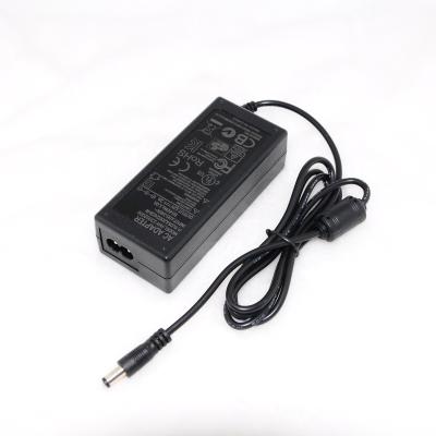 China AC DC Desktop chargers 24W 12V 24V 2A 1A Switching Power Adapter Laptop Power Supply with CB CE GS KC FCC PSE CCC Certified for sale