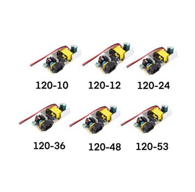 China PCBA 120W 10V 12V 24V 36V  48V 52V 12A 10A 5A  2.5A  2.3A Switching Power Supply Module adaptor for sale