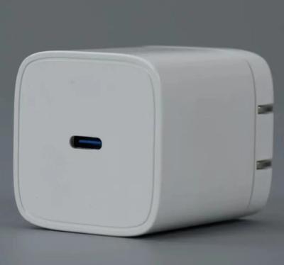 China Factory Intelligent Mobile Phone QC3.0 PD 45W GaN Adapter USB Type-C USB-C Multi 2 Port Universal Foldable Plug Fast Charger for sale