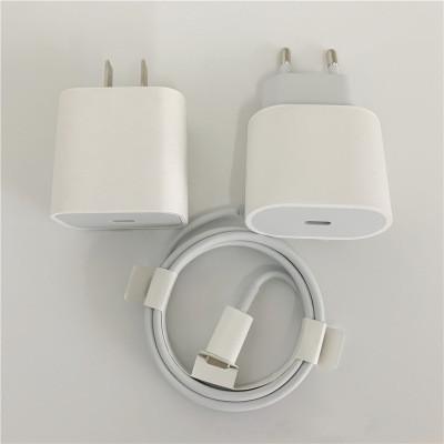 China LCD Wall Charger 20W PD Mini Lightning Type C Adapter Charging 3.0 QC Fast PD Charger for sale