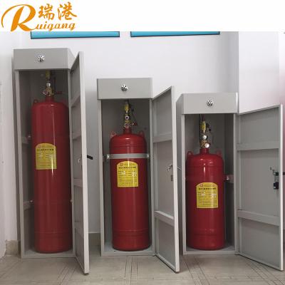 Китай FM200 Система подавления газа Кабинет вместимостью 70 кг с системой сигнализации продается