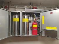 China 6MPa Pressure Restaurant Fire Suppression System With Nitrogen Drive for sale