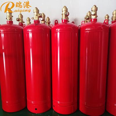 Cina Capacità 180L cilindro rosso FM200 con 450mm di diametro 4.2MPa Pressione di stoccaggio in vendita