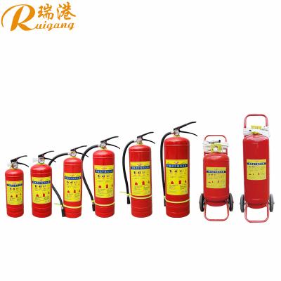 China Extintor de incendios MFZ con alfiler de seguridad y manómetro para incendios A\B\C for sale