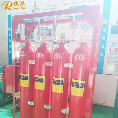 China Marine Vessels Fire Extinguishing System with 8/10/12/20/40/68 L Cylinder Volume and Corrosion-Resistant Stainless Steel for sale