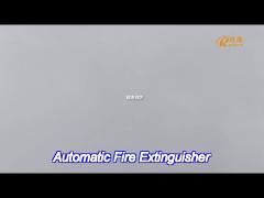 Agente de limpeza de pó seco superfino, extintor automático, cilindro Volume 8L