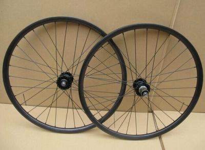 China strongest mtb clincher Wheel26er carbon  25*25MM RIM for mountain bicycle 650B wheelset for sale