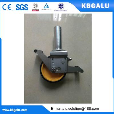 China EN certified 6 inch  aluminum scaffold wheel for sale