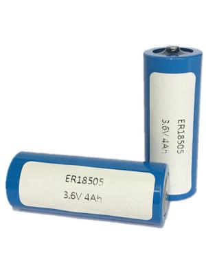 Cina 3.6V 4000mAh ER18505 Batteria a cilindro di litio in vendita