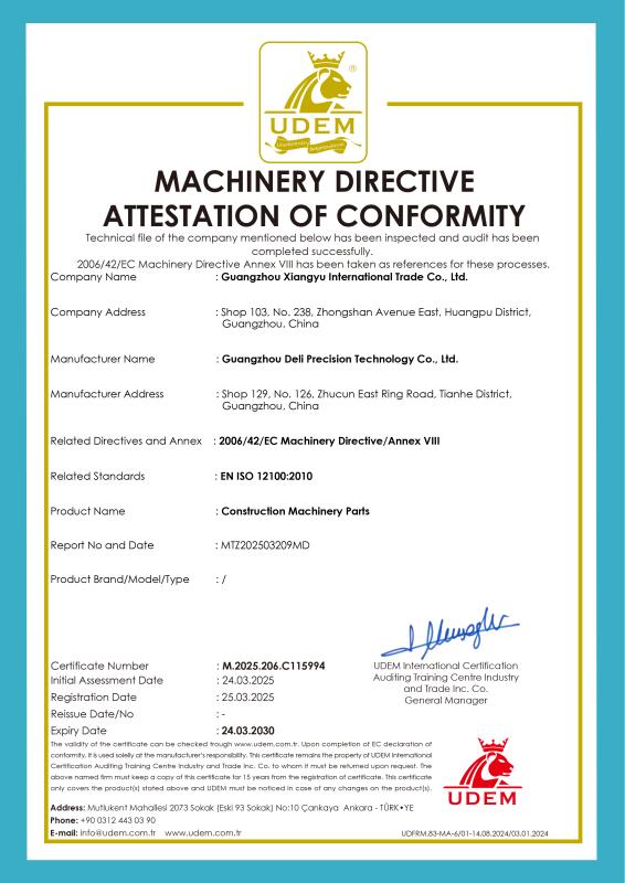  - Guangzhou Tieqi Construction Machinery Co., Ltd.