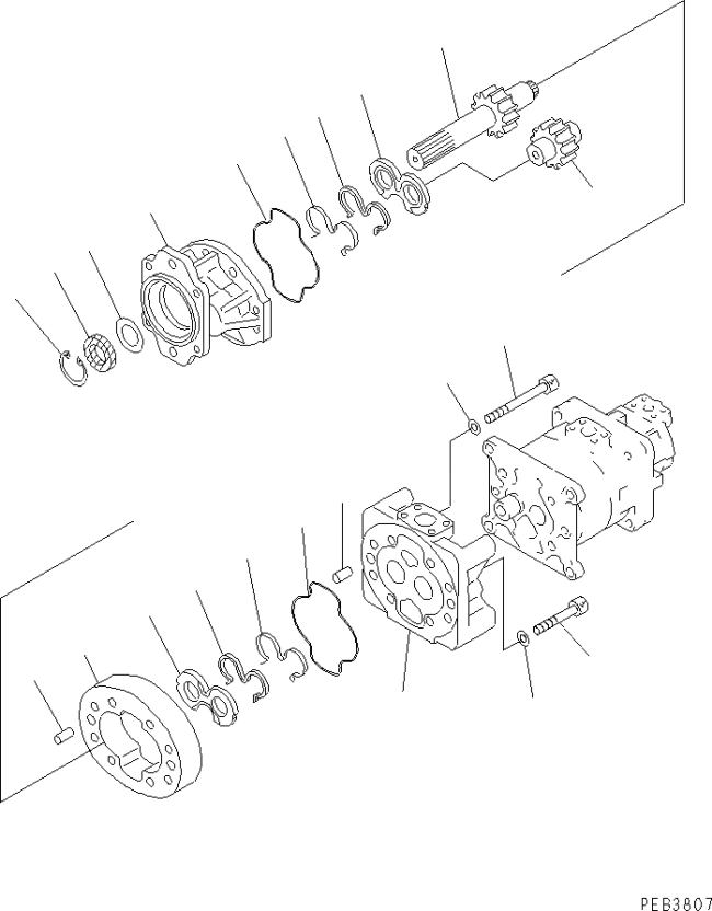 D375A-3D S/N 17001-UP (-50cent. Spec.)