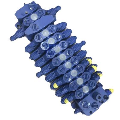 China Excavadora válvula principal hidráulica DH80-7 DX80-7 válvula de control serie K1042776 para Daewoo Doosan DH80-7 DX80-7 en venta