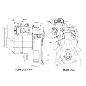Китай 292-8767 10R7401 CA2928767 Для CAT LOADER 950H 962H IT62H PUMP GP-PISTON гидравлический главный насос продается