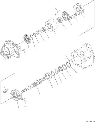 Китай 708-1L-00340 708-1L-01340 708-1L-04010 Для бульдозера Komatsu D275A-5D Гидравлическое рабочее оборудование насос Оригинальный главный насос продается