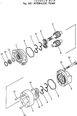 China 705-12-32110 Voor Komatsu Bulldozer D37PX-21 D37EX-21 D31S-17 D31PX-21 Hydraulische pomp Naverkoop Pistonpomp Te koop