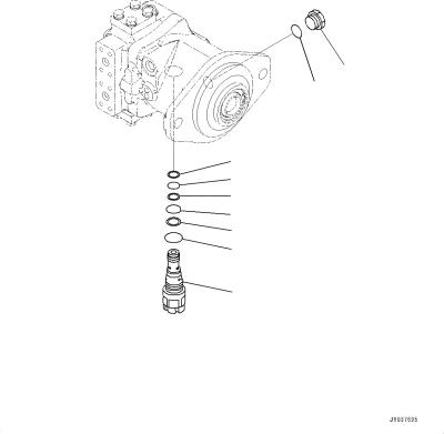China 708-7F-00040 708-7F-11130 708-7L-04170 Voor Komatsu D85PX-15R D85PX-15EO D85PX-15 D85EX-15EO Bulldozer Hydraulische HSS PUMP Originele Te koop