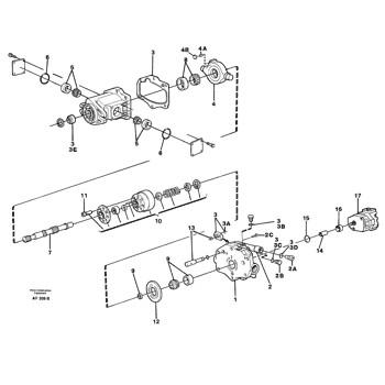 China VOE11026949 Voor VOLVO L120C L120C L150C wiellader Hydraulische hoofdpomp zuigerpomp Pomp ASSY Pump GP-PISTON Naverkoop Te koop