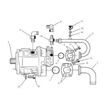 China 1342947 134-2947 CA1342947 10R0857 Voor CAT TH103 Telehandler Hydraulische hoofdpomp Kolvenpomp Pomp ASSY POMP GP-PISTON Naverkoop Te koop