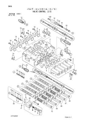 China 4398652 4454201 4372039 Für HITACHI ZX200LC ZX200-3G ZX225US ZX240-AMS Bagger Hydraulisches Hauptrechnungsventil Baumaschinenteile Nachrüstwaren Hochwertiges Original zu verkaufen