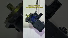 A complete set of Komatsu PC1800-6 Hydraulic Pumps #hydraulicpump