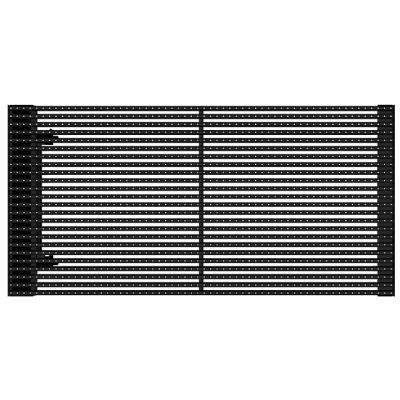 Cina Video parete impermeabile P8.3 6000W/M2 del LED Mesh Curtain Transparent Billboard Pantalla in vendita