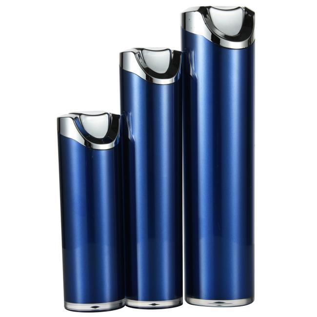 Transparent cosmetic spray pump bottle