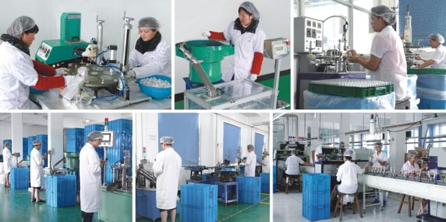 Finished bottle packaging