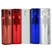 China 10ml Plastic Perfume Bottle Diameter 29*29mm Customized Perfume Packaging Bottle for sale