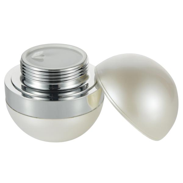 Quality Customizable 50g 20g Luxury Double Floor Acrylic Jar for Day Cream and Night for sale