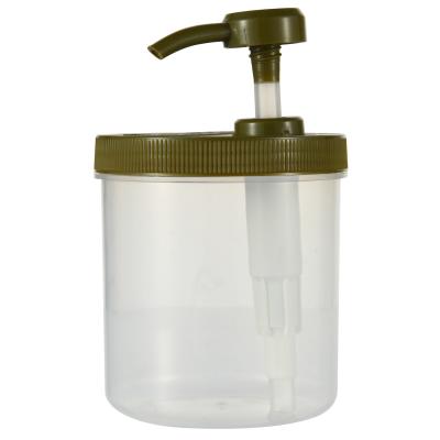 Cina Bottiglia di pompa di lozione in plastica di tipo PP da 410 ml per la facile distribuzione dei prodotti per la cura della pelle in vendita