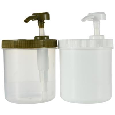 Cina Bottiglia di pompa di lozione in plastica di tipo PP da 410 ml per la facile distribuzione dei prodotti per la cura della pelle in vendita