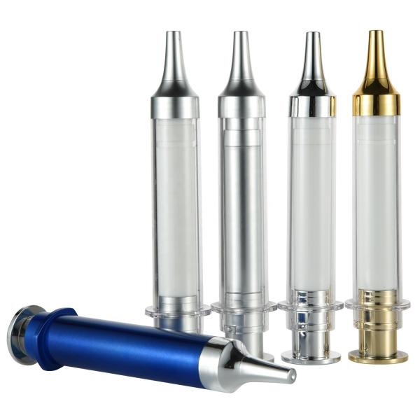 Quality PP Collar PETG Body Empty Airless Cosmetic Container Bottle 5ml 10ml 20ml for sale