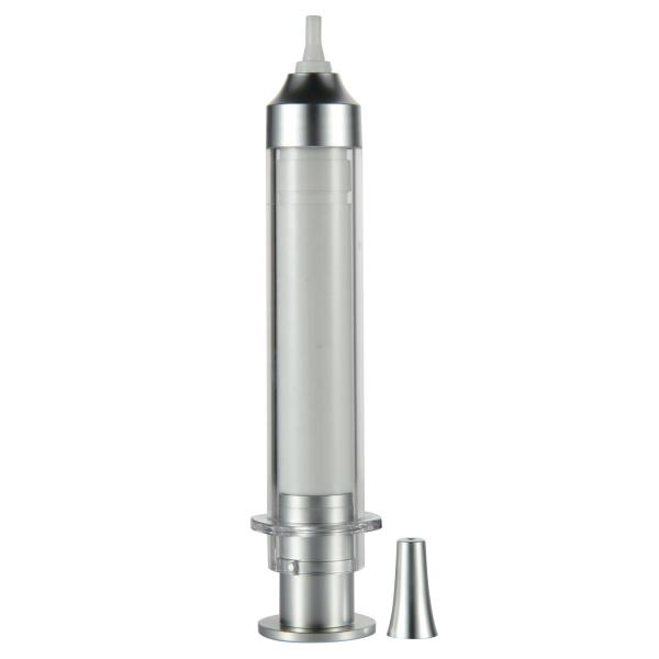 Quality Customized Color 10ml Syringe Airless Bottle For Cosmetic Skin Care Cream Packaging for sale