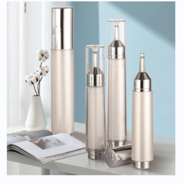 Quality Syringe Packaging 5ml 10ml 15ml Eye Cream Airless Bottle with PUMP SPRAYER for sale