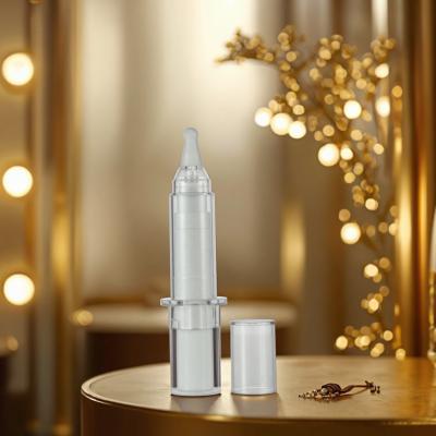 China 10ml 15ml 20ml Airless Cosmetic Syringe Bottle for Eye Cream for sale