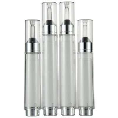 China 10ml Airless Lotion Bottle Syringe - PETG Cosmetic Pump for Serum Cream for sale
