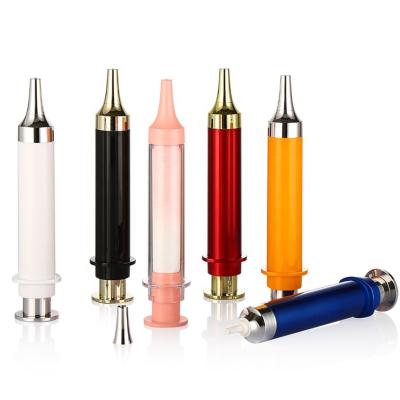 China 10ml PP Airless Cosmetic Syringe Bottle for Serum Lotion Cream for sale