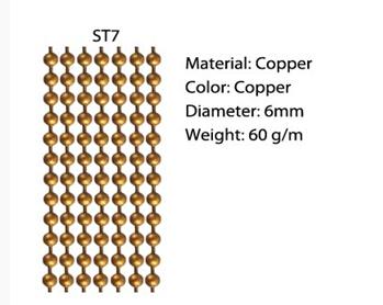 China String Chain, beads curtain, metal ball curtain for sale